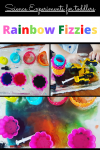 Rainbow Fizzies Science Experiment For Toddlers - Parenting with Sara