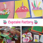 Cupcake Factory Art - Parenting with Sara
