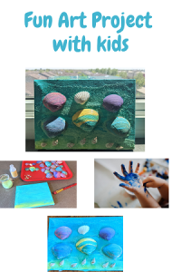 Seashell Art Preschool - Parenting with Sara